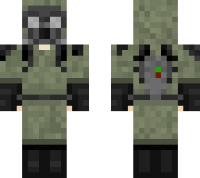 Chernobyl Radiation Suit | Minecraft Skin