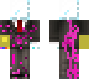 Glass head gauntlet ender currupted | Minecraft Skin