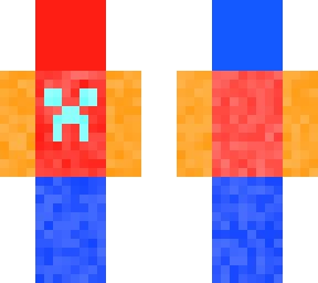 Multi color skin | Minecraft Skin