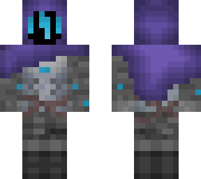 valorant cool evil dark ghost phantom purple omen | Minecraft Skins
