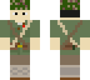 Japanese Soldier | Minecraft Skins