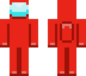 Red Crewmate | Minecraft Skin