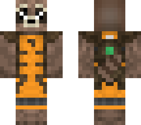 Rocket raccoon | Minecraft Skin