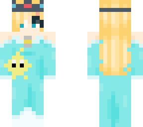 Rosalina and luma | Minecraft Skin