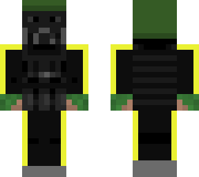 SlavCraft skin with gas mask | Minecraft Skin