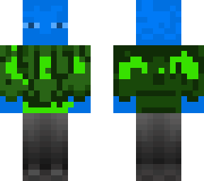 blue enderman | Minecraft Skin