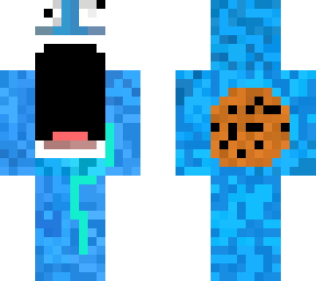 Cookie Monster | Minecraft Skin