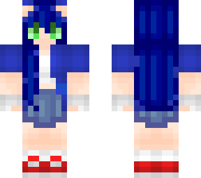 female sonic | Minecraft Skins