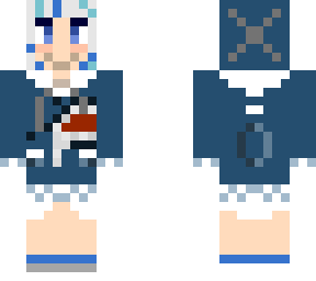 Gawr Gura | Minecraft Skin