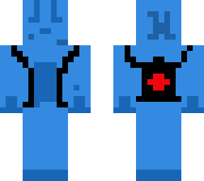 ghost blue | Minecraft Skin