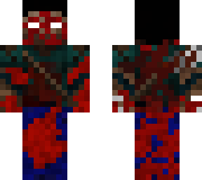 gory herobrine hunter V3/V4 | Minecraft Skin