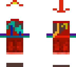 Traditional Nether Outfit | Minecraft Skin