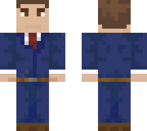 Blue Suit | Minecraft Skin
