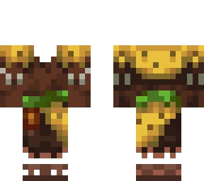 Jungle Villager Costume | Minecraft Skin