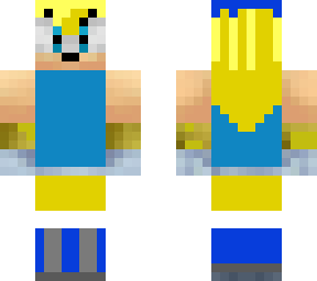 Maria The Hedgehog | Minecraft Skin