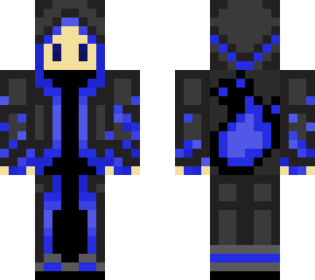 A nice blue cool skin | Minecraft Skin