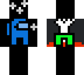 blue was the impostor | Minecraft Skin