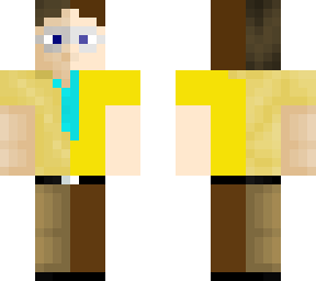 Dwight Schrute remake 2 skin | Minecraft Skin
