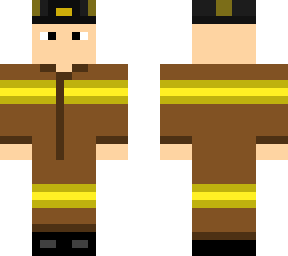 Fire Firefighter Minecraft Skins
