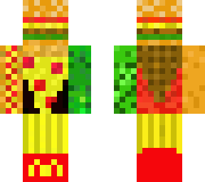 Junk Food Man | Minecraft Skin