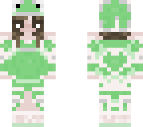 my froggy girl skin :) | Minecraft Skin