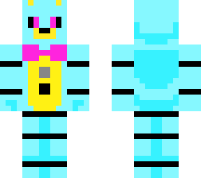 blacklight freddy (fixed) | Minecraft Skin