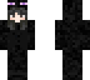 enderman girl | Minecraft Skin