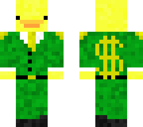 Green Suit Duck | Minecraft Skin