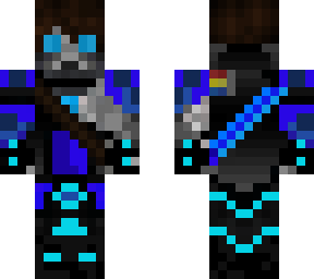 InfiniteNinja Fully Bionic | Minecraft Skin