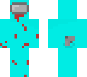 Light Blue Imposter | Minecraft Skin