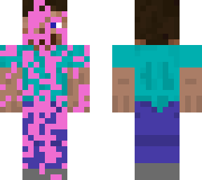 messy steve | Minecraft Skin