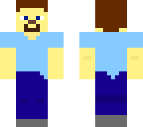 Plastic Texture Steve | Minecraft Skin