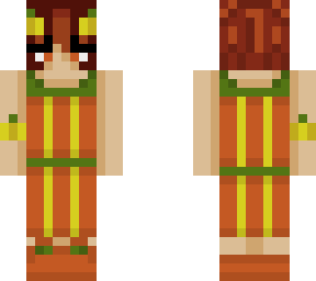 Pumpkin Girl aka Halloween Girl my pfp aka me irl | Minecraft Skin