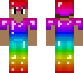 rainbow armor | Minecraft Skin