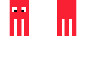 red squid | Minecraft Skin