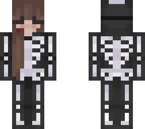 Skeleton Girl | Minecraft Skin