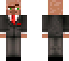 Villager In A Suit | Minecraft Skins