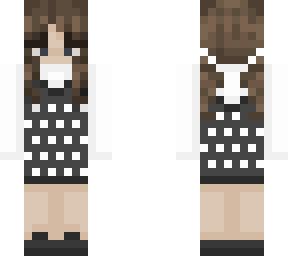 Black Slip Dress | Minecraft Skin