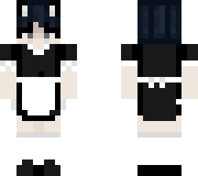 cat boy maid dress | Minecraft Skin