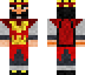 CLASH ROYALE RED KING | Minecraft Skin