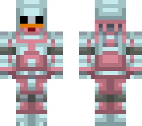 Crazy Diamond Chicken (Diamond Is unbreakable) | Minecraft Skin