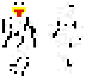derp chicken | Minecraft Skin