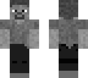 Grey Steve | Minecraft Skins