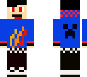 RageElixir prestion fire merch | Minecraft Skin