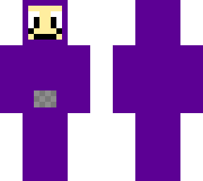 Tinky Winky (Slendytubbies Skin Series Announcement) | Minecraft Skin