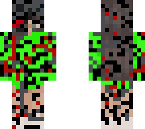 Corrupted Girl | Minecraft Skins