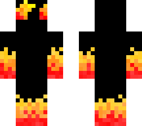 Flaming Shadow | Minecraft Skin