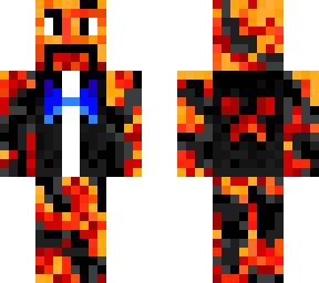 lava man | Minecraft Skin