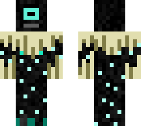 Modified Warden skin | Minecraft Skin