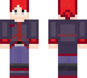 Pokemon trainer Silver | Minecraft Skin